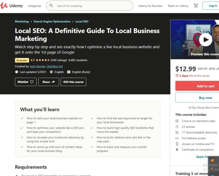 15+ Best Local SEO Courses And Training For 2025 (Reviewed)