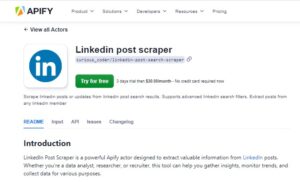 5 Best LinkedIn Post Scraper APIs for 2025