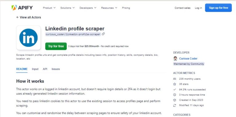 5 Best LinkedIn Profile Scrapers in 2025 [Free & Paid]